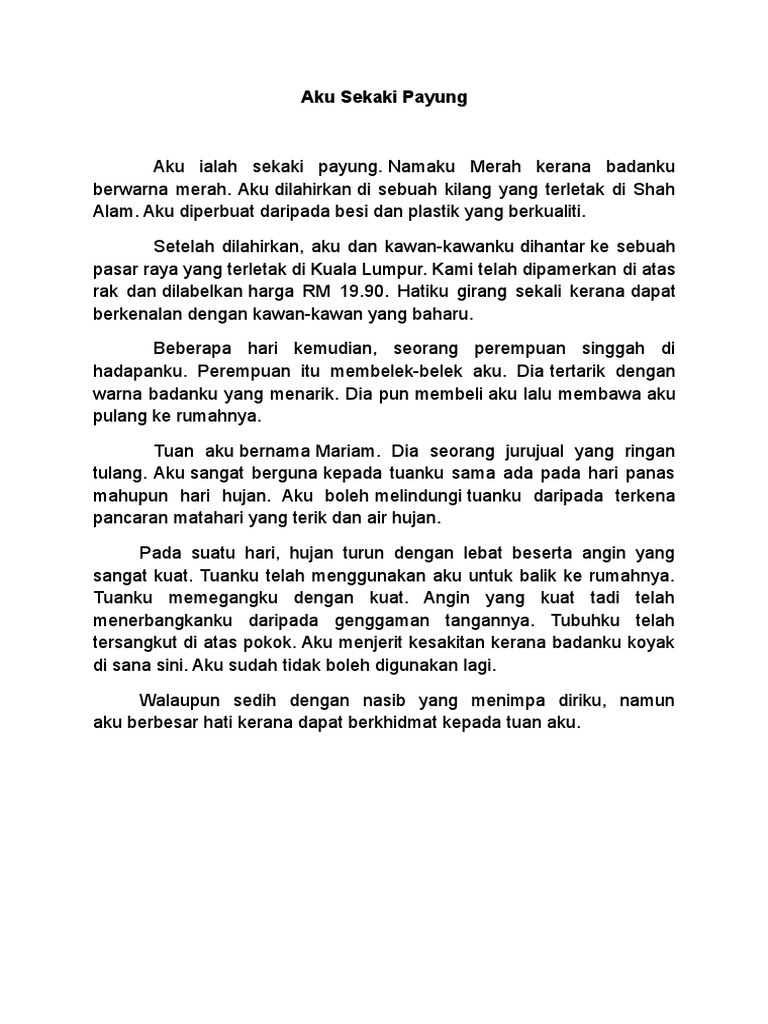 Contoh Karangan Autobiografi Tahun 5 74 Contoh Amp Latihan Karangan Riset Riset