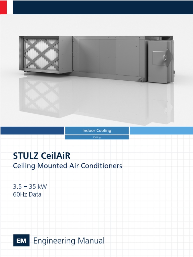 STULZ CeilAir Engineering Manual 60Hz QE-OHS0023A | PDF | Air ...