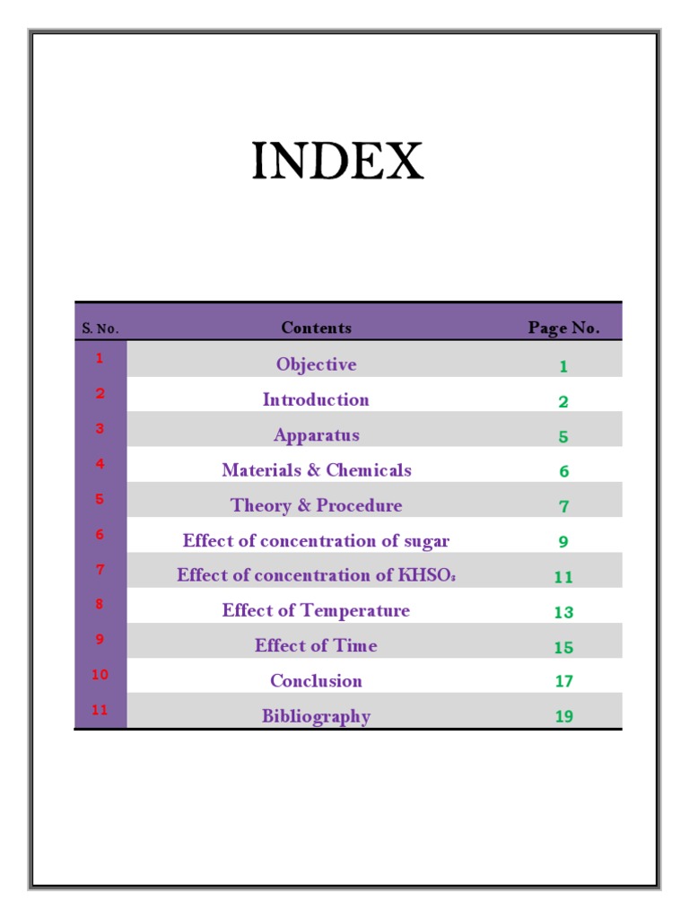 Chem Index | PDF | Chemistry | Physical Sciences