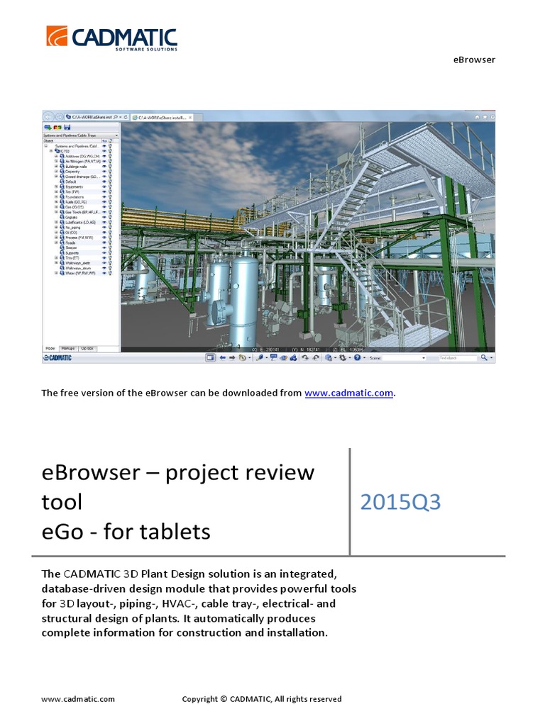 Cadmatic Ebrowser - Ego | PDF | 3 D Modeling | Icon (Computing)