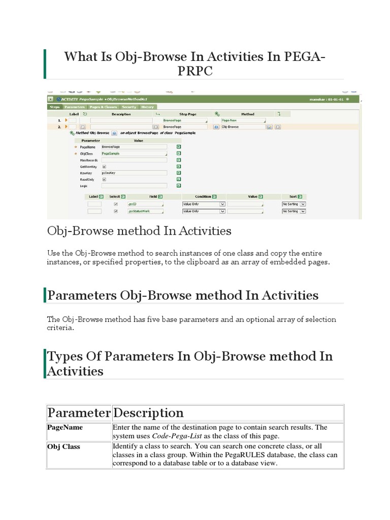 Obj Browse | PDF | Array Data Structure | Data Management