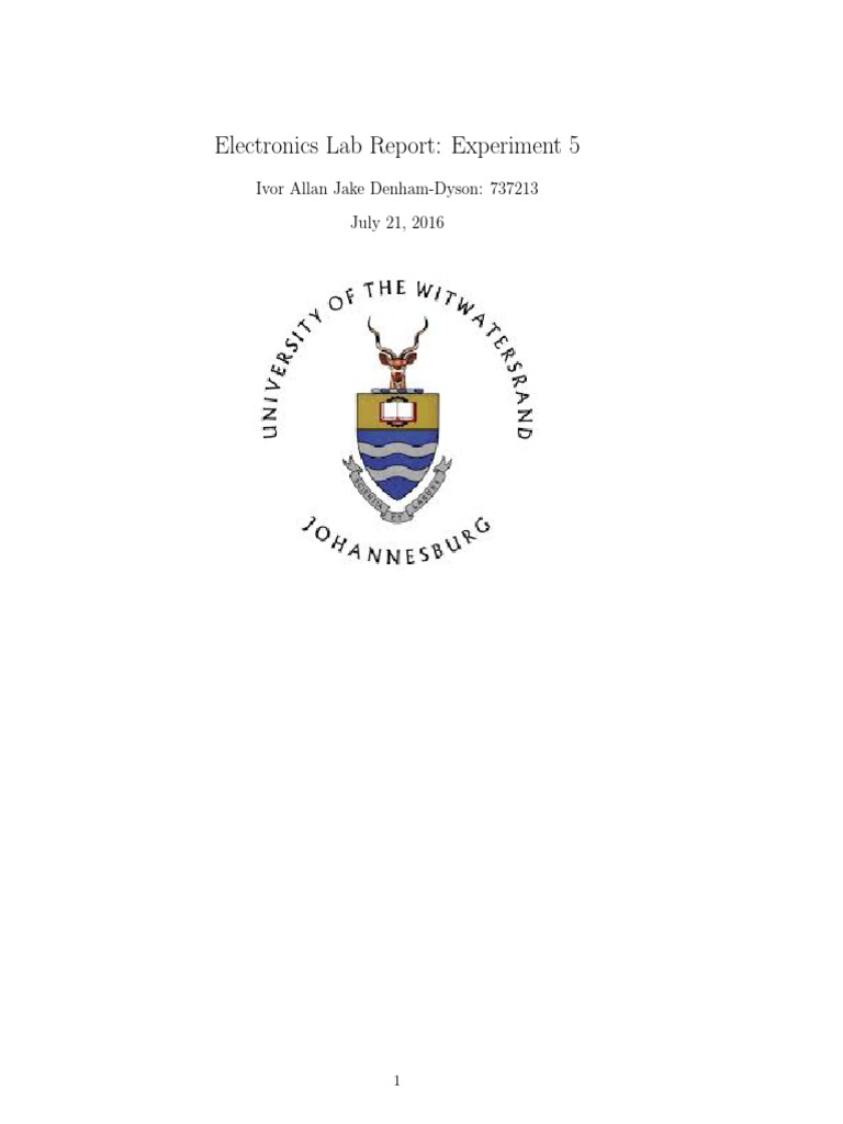 Op-Amp Amplifier Lab Report | PDF | Operational Amplifier | Amplifier
