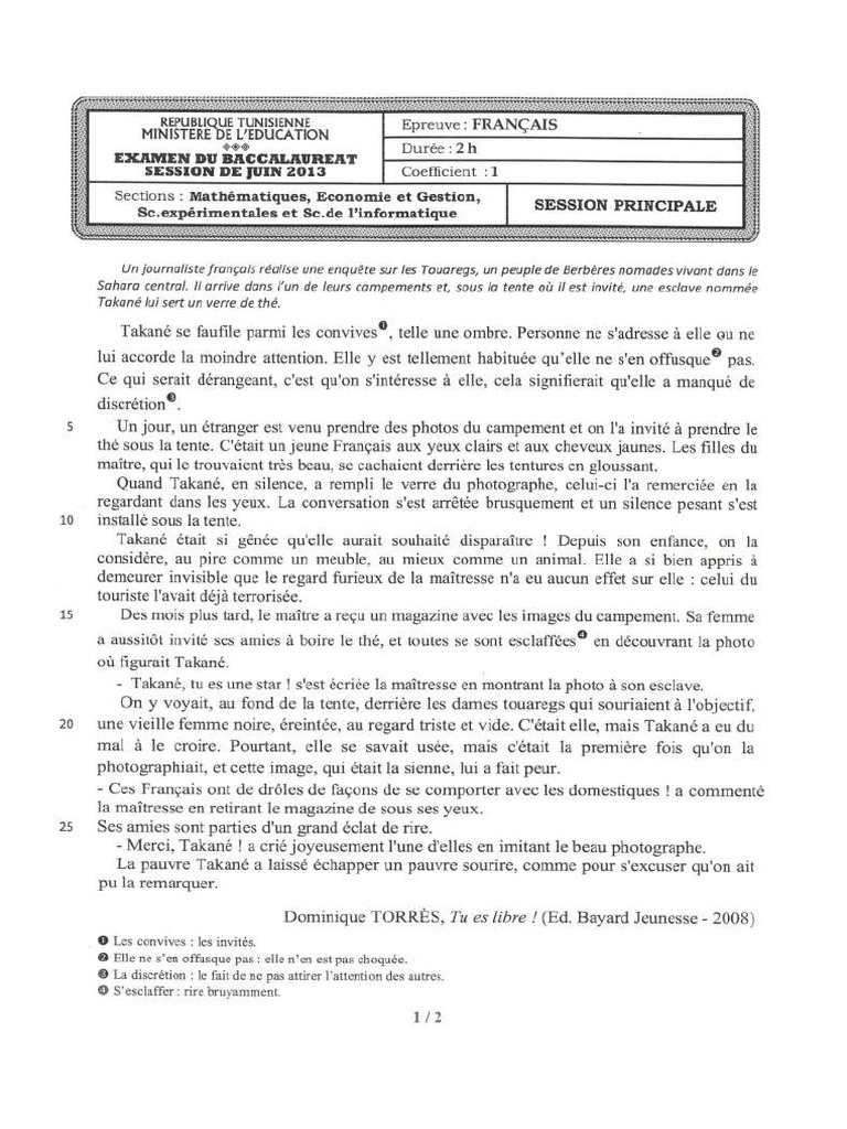 Francais | PDF