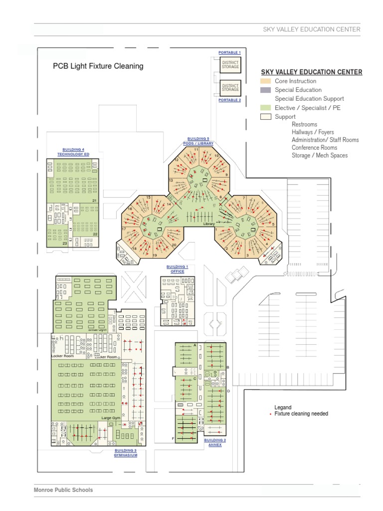 2016-06-02 Map Re SVEC PCB Ballasts, Primary Contamination | PDF