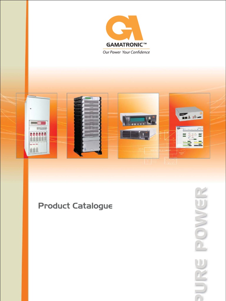 Gamatronic - Product Catalog | PDF | Power Inverter | Rectifier