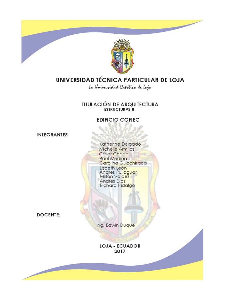 CARATULA | PDF | Elementos arquitectónicos | Ingeniería de Edificación