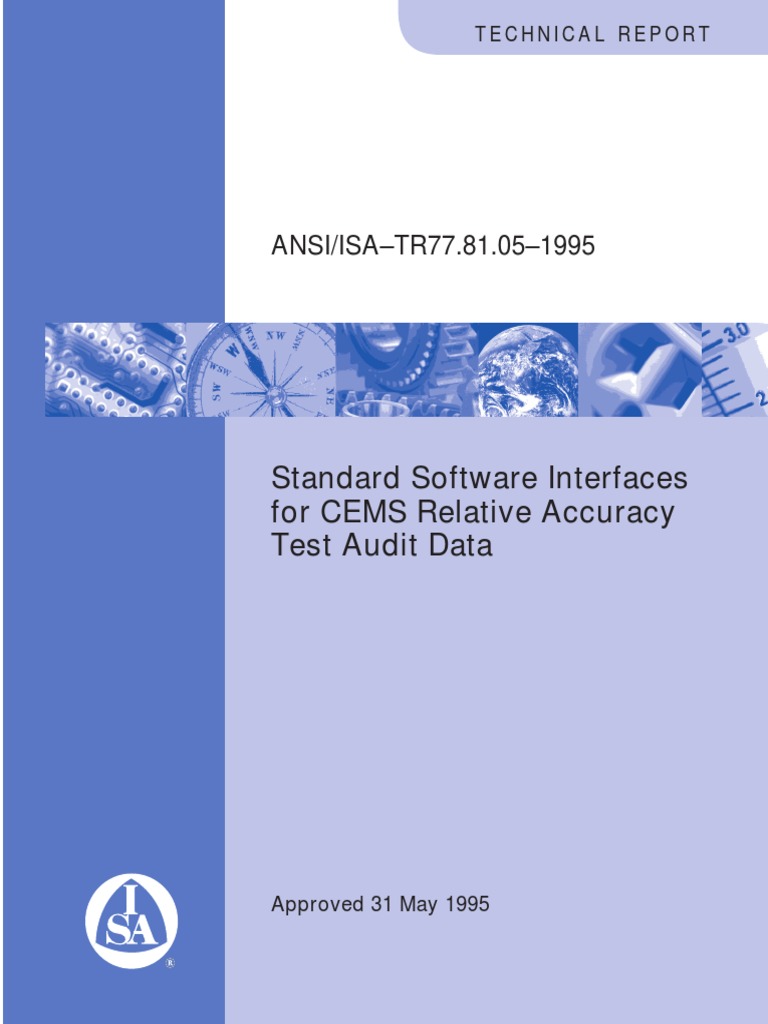 Standard Software Interfaces For CEMS Relative Accuracy Test Audit Data ...