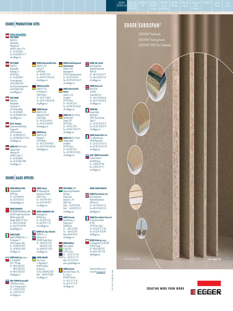 Eurospan en PDF | PDF | Madera | Diseño arquitectonico