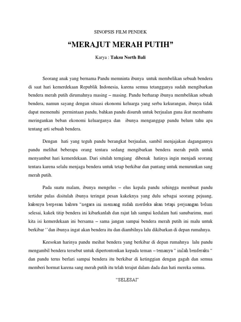 Sinopsis Film Pendek | PDF