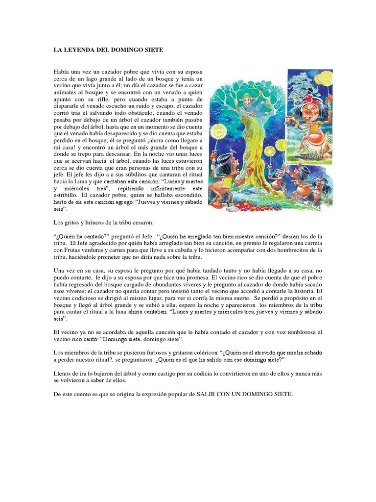 La Leyenda Del Domingo Siete | PDF