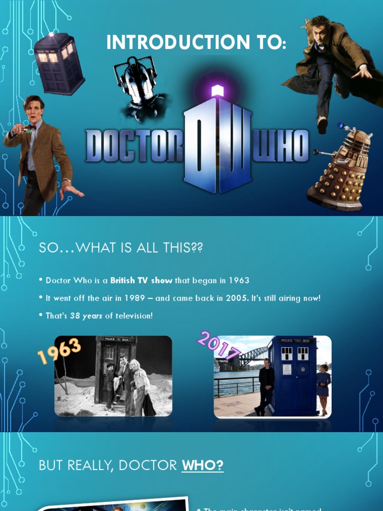 An Introduction to Doctor Who: Exploring the Mysteries of the Time Lord ...