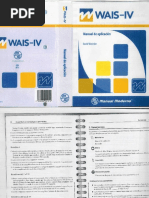 Manual de Aplicación Wisc IV Completo | PDF