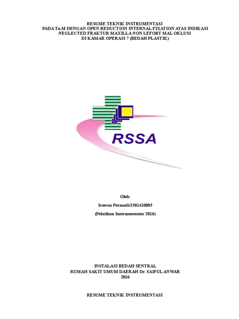 Orif Maxilla | PDF