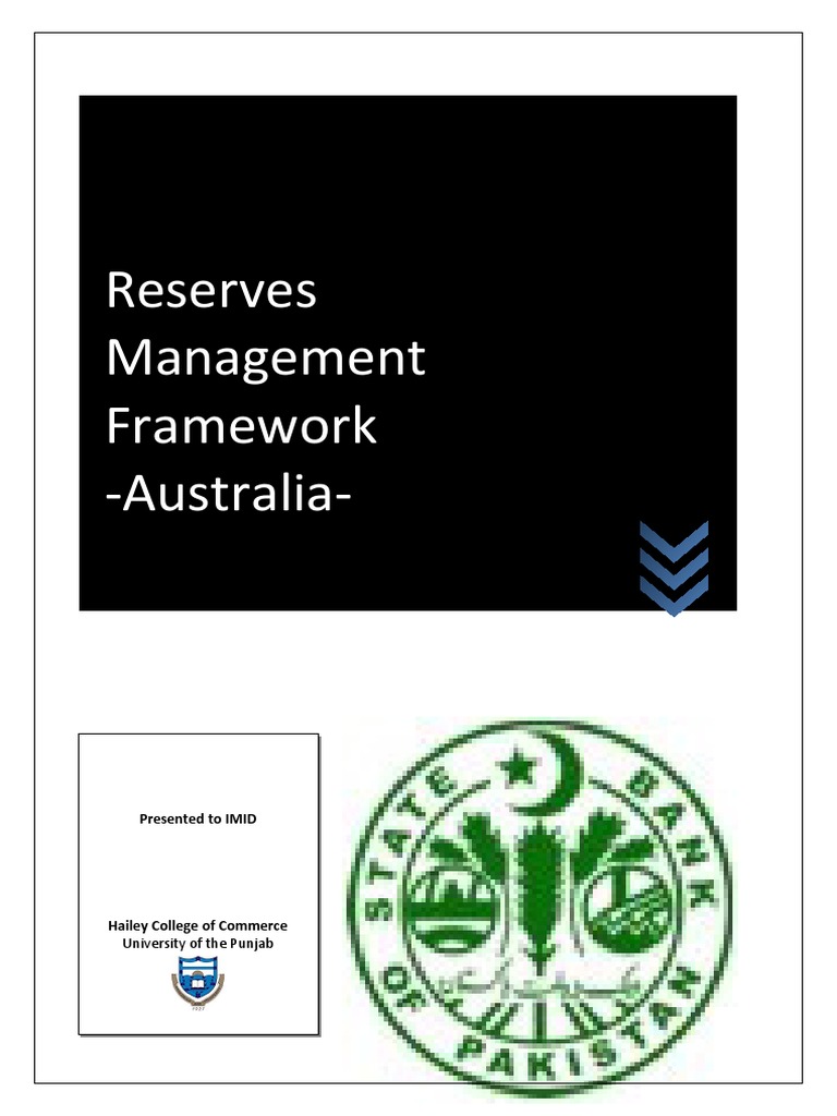 Reserve Managment Framwork - Australia | PDF | Financial Audit ...