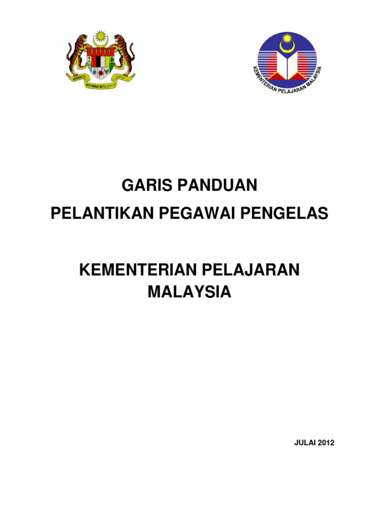 Garis Panduan Pelantikan Pegawai Pengelasan | PDF