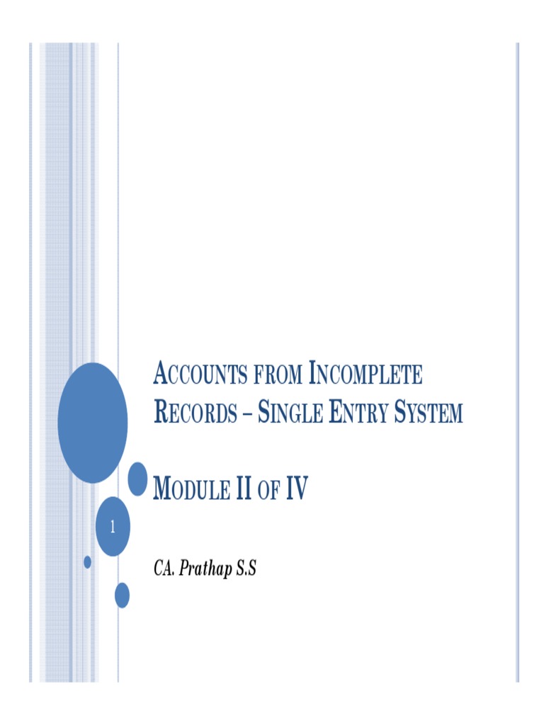 Single Entry Example 2 | Download Free PDF | Liability (Financial ...