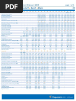 Timetable X51-X53 | PDF | Bus Transport | Routes