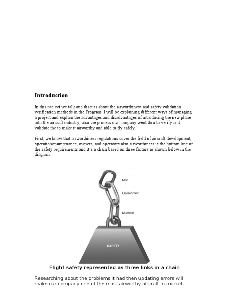 Assignment 4 Airworthiness Project Planning | PDF | Federal Aviation ...