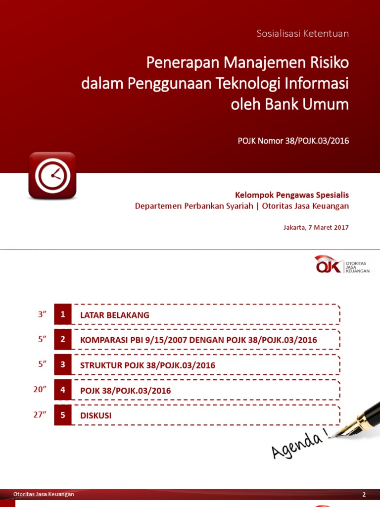 Tayangan Penerapan Manajemen Risiko Penggunaan TI | PDF