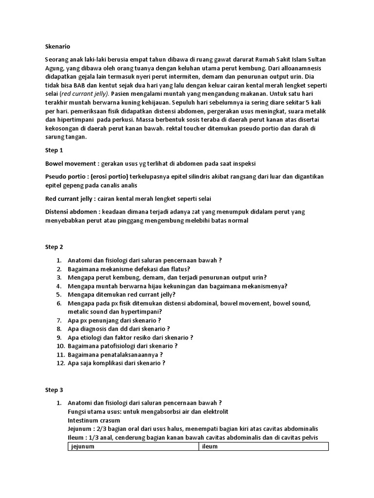 Skenario LBM 3 | PDF