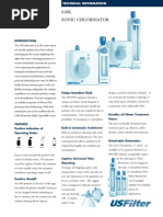 S10K Chlorinator Evoqua | PDF | Valve | Flow Measurement