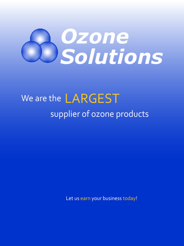 Solutions Ozone: Largest | PDF | Ozone | Computer Monitor