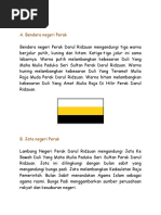 Lirik Lagu Negeri Perak | PDF