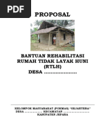 Contoh Proposal Rabat Beton-Dikonversi | PDF