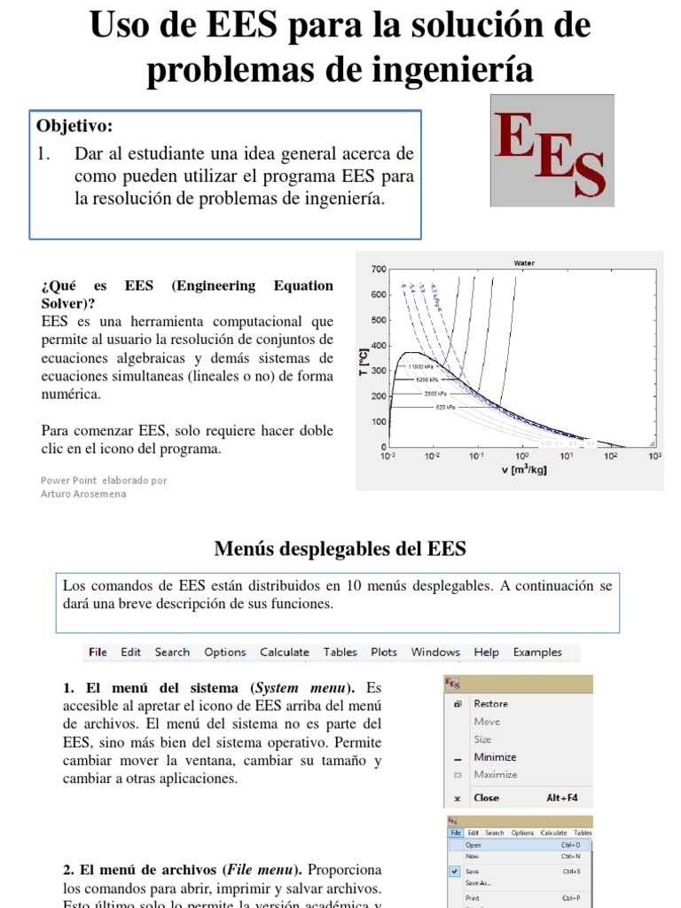 Clase Acerca Del Ees | PDF | Ventana (informática) | Ecuaciones