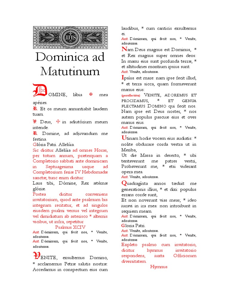 Breviarium Ad Usum Proprium | PDF