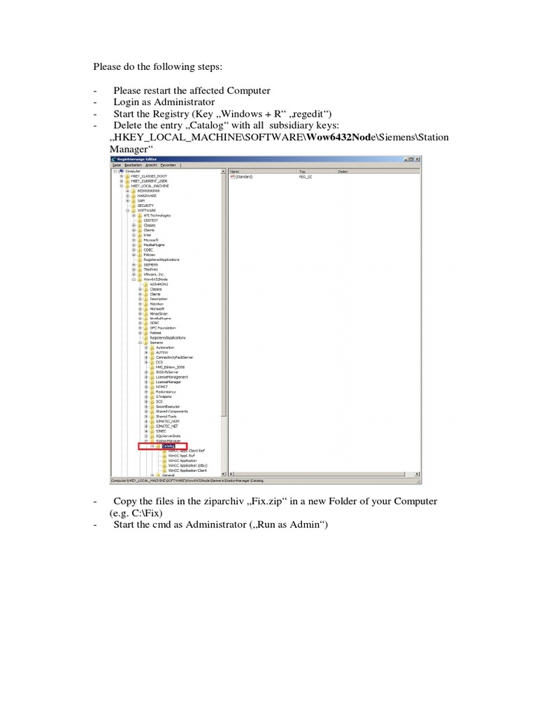 Workaround WinCC-Application en | PDF
