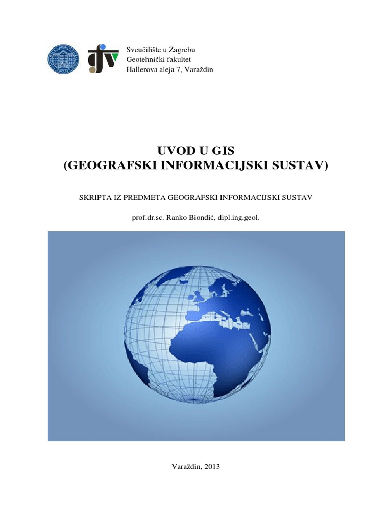 Skripta Iz Kolegija GIS | PDF