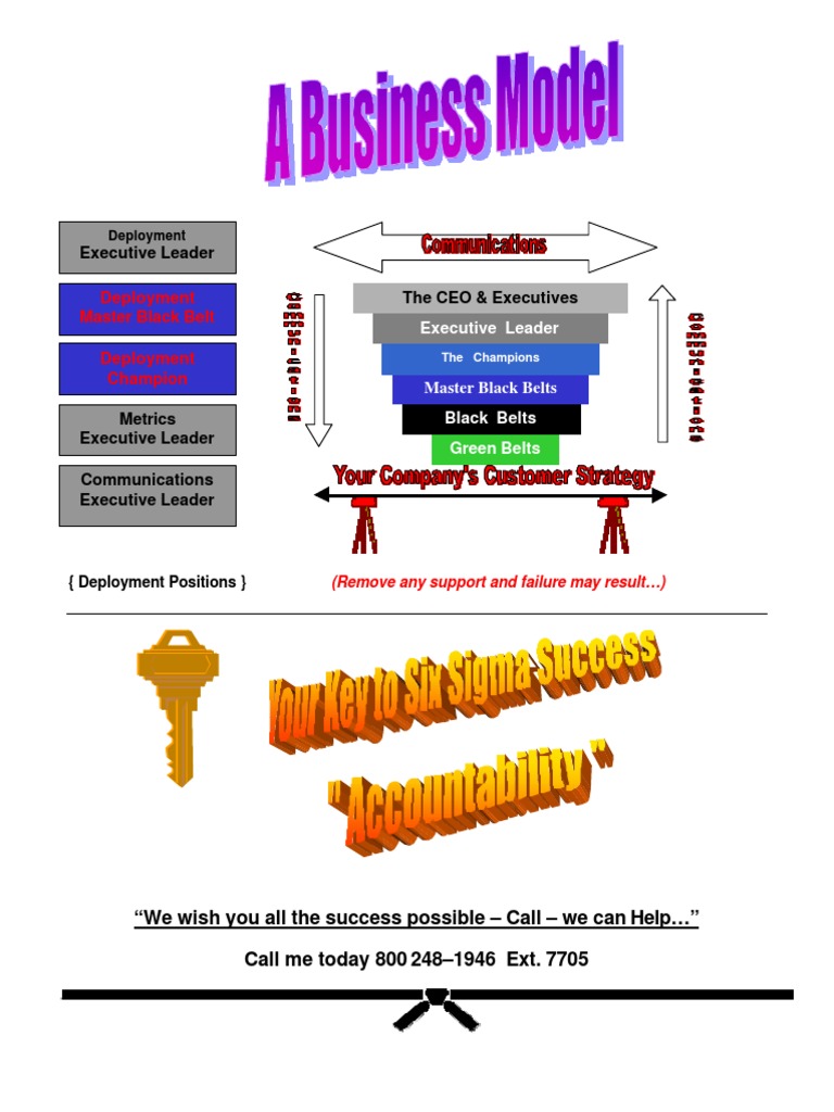 A 6 Sigma Business Model | PDF