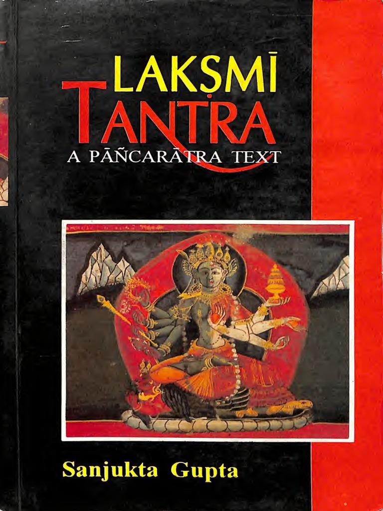 Lakshmi Tantra A Pancharatra Text Sanjukta Gupta Text | PDF | Tantra ...