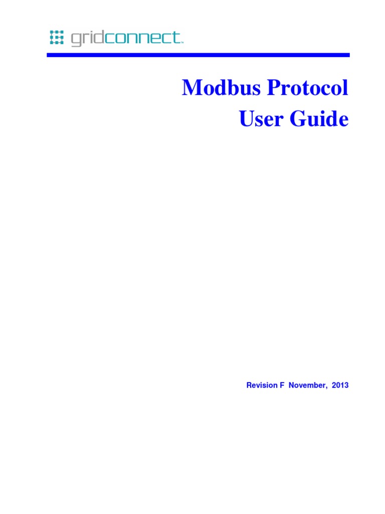 GRIDCONNECT Modbus Gateway | PDF | Internet Protocols | Computer Network