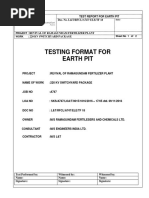 Earthing Test Report | PDF
