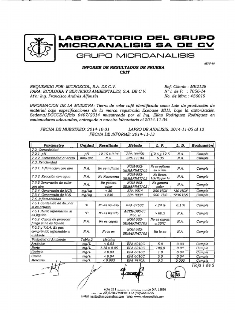 Resultados de Analisis CRIT | PDF