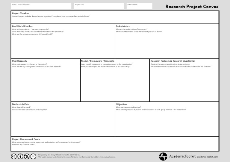 Research Project Planning Guide | PDF | Business | Cognitive Science