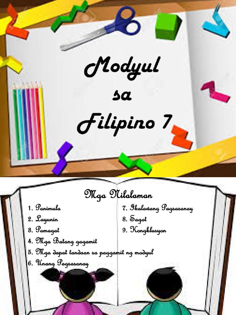 Modyul Sa Filipino Grade 7 | PDF