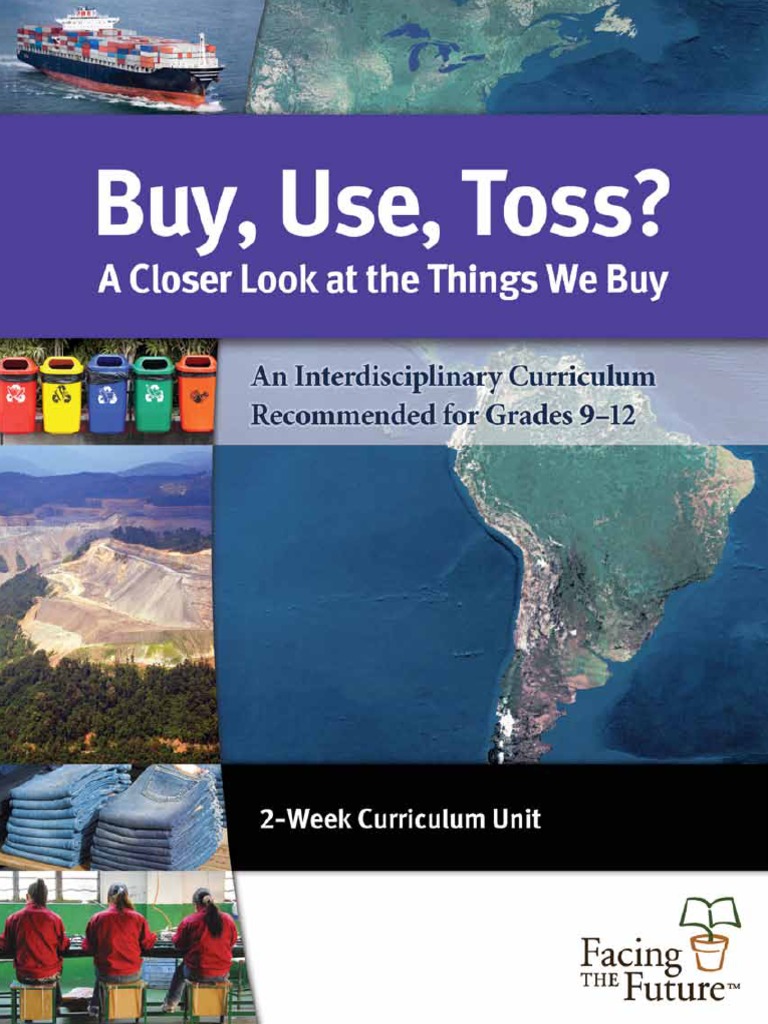 Buy Use Toss Complete Unit | PDF | Ecology | Consumerism