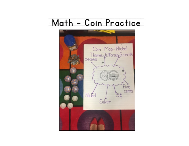 Math Coin Practice | PDF
