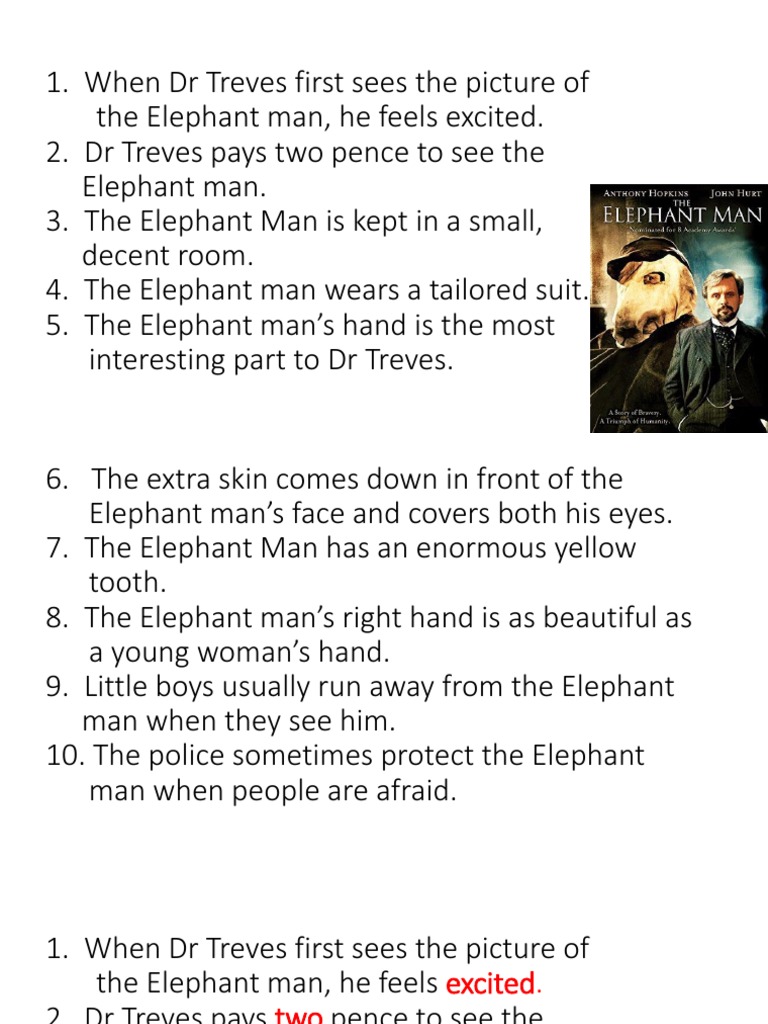 Chapter 1 The Elephant Man | PDF