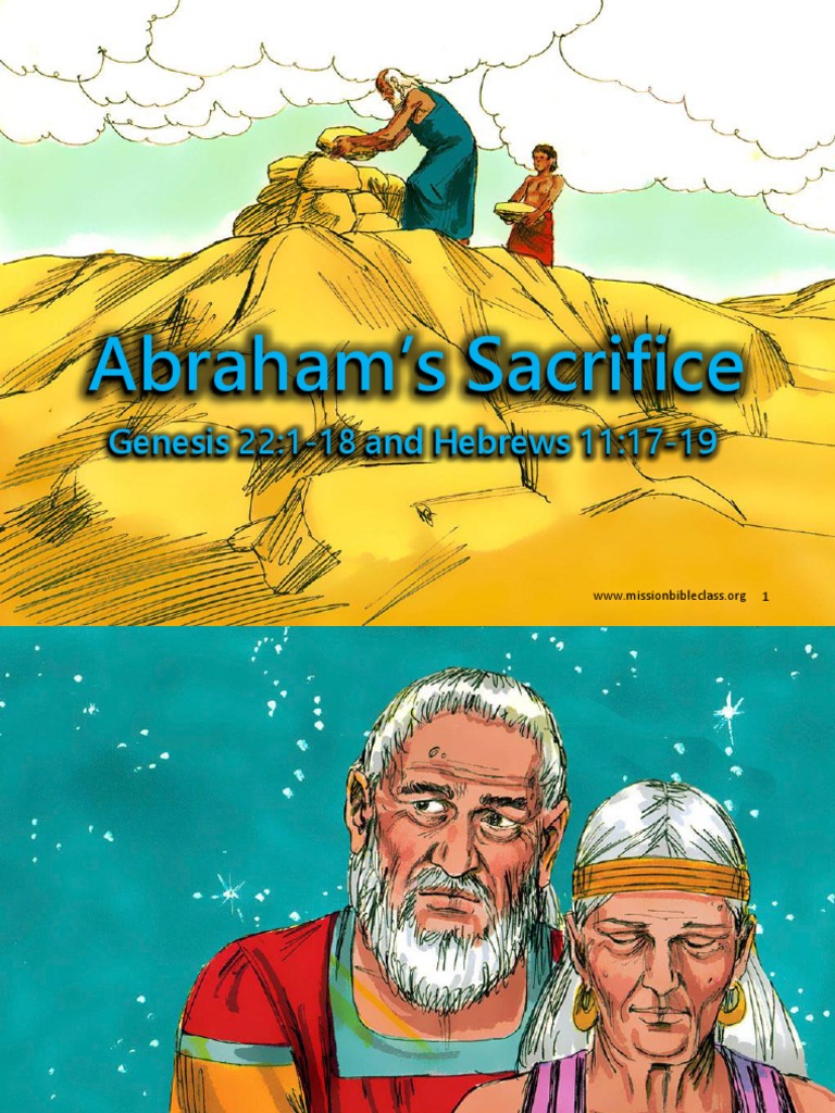 Abraham's Sacrifice: A Faithful Test | PDF | Abraham | Isaac