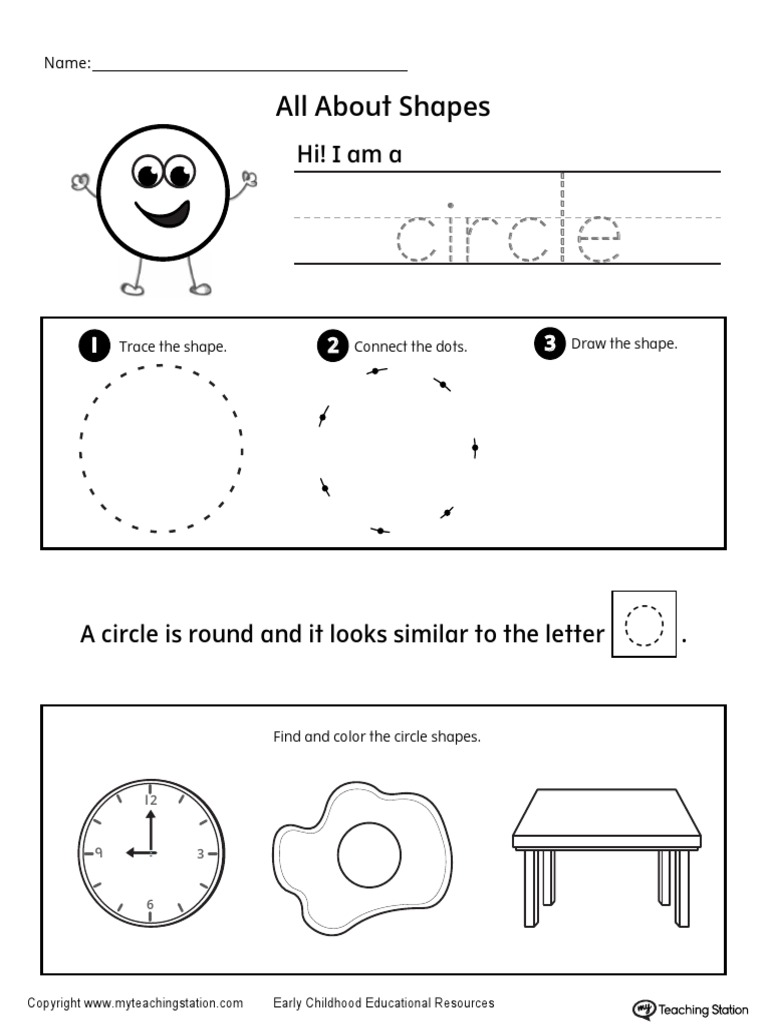 All About Shape Circle | PDF