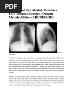Evaluasi Foto Thorax Normal | PDF