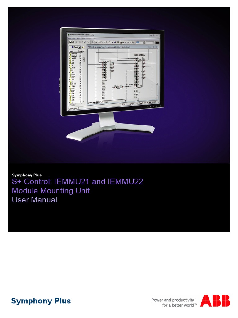 2VAA002157 - en S Control IEMMU21 IEMMU22 Module Mounting Unit ...