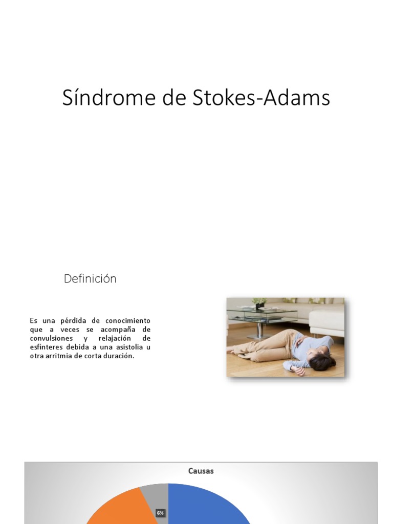 Síndrome de Stokes-Adams: Causas y Tratamiento | PDF