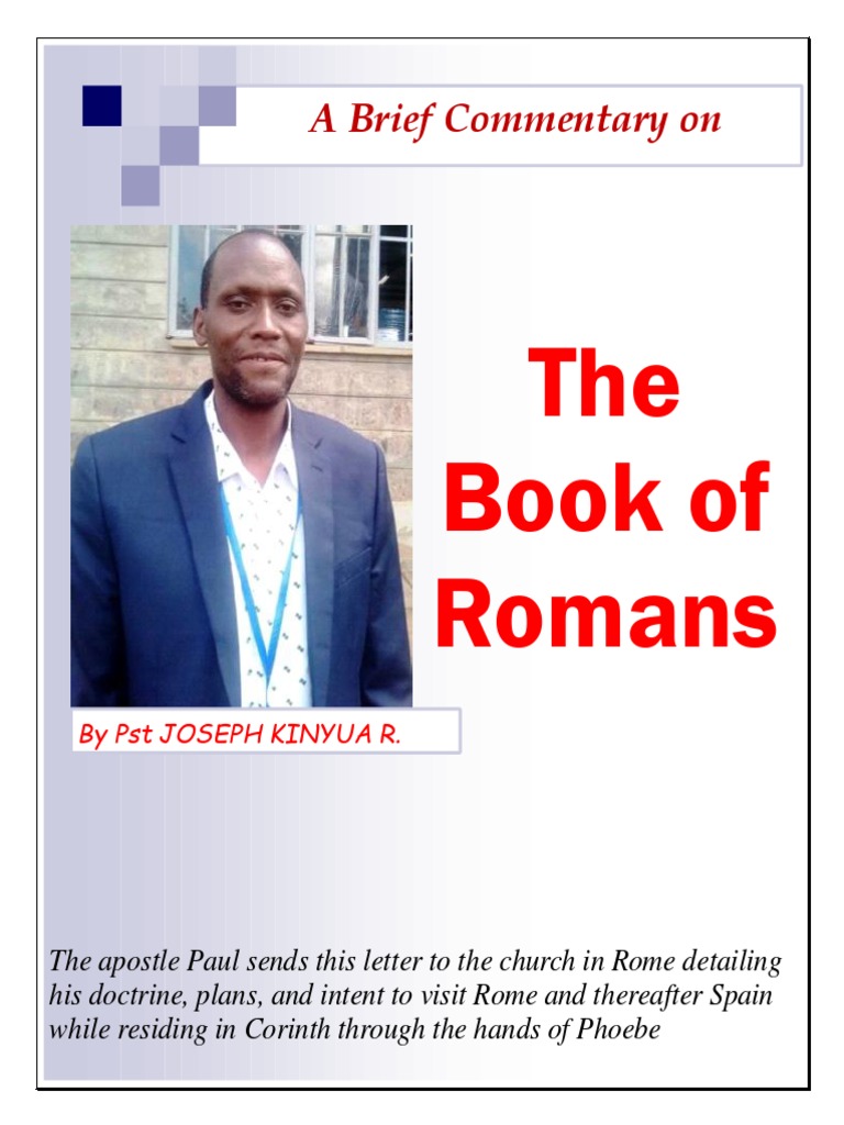 Book of Romans Commentary | PDF | Epistle To The Romans | Justification ...