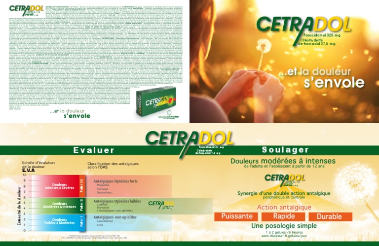 Cetradol PDF | PDF | Antalgique | Morphine