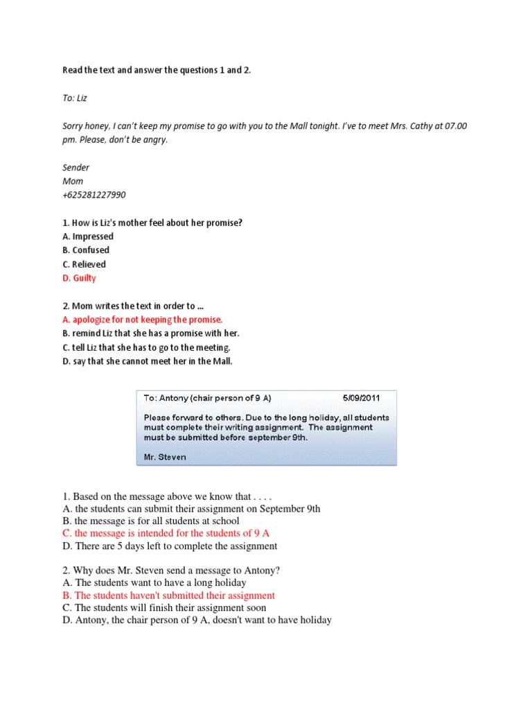 Short Message | PDF